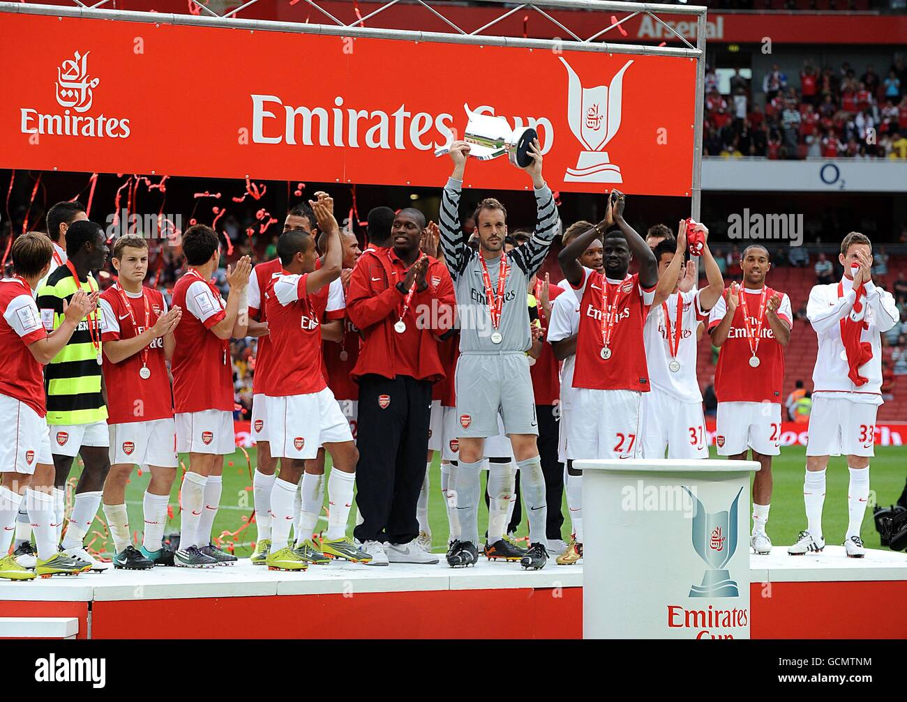 Soccer - Emirates Cup 2010 - Arsenal v Celtic - Emirates Stadium Stock ...