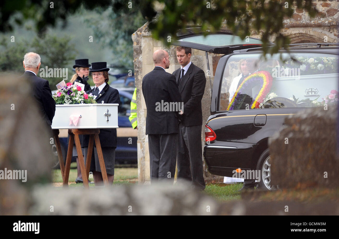During the funeral of vicki case hi-res stock photography and images ...