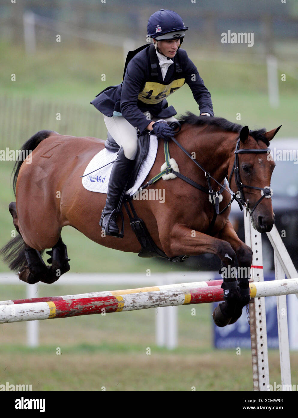 Equestrian gatcombe full length hurdling midair royals royalty mangms ...