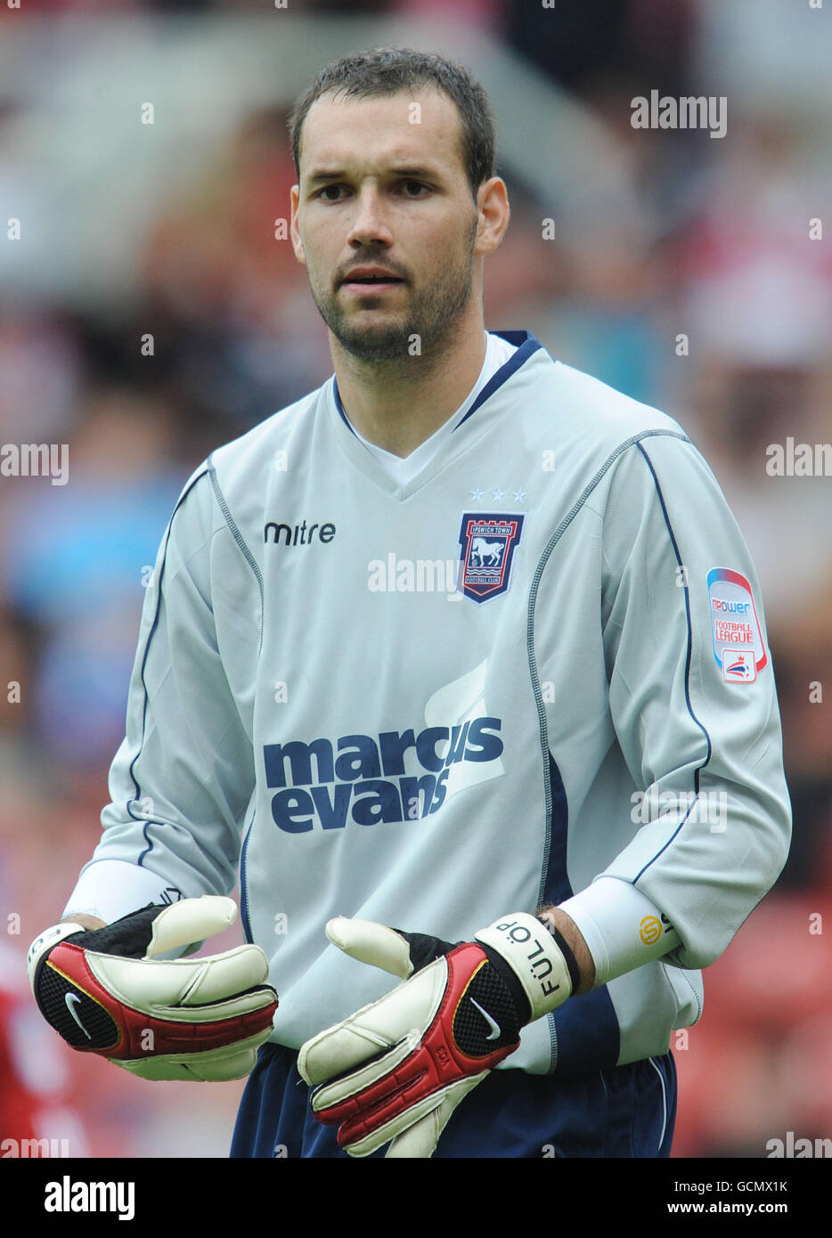 Ipswich goal keeper Marton Fulop during the npower Football League ...