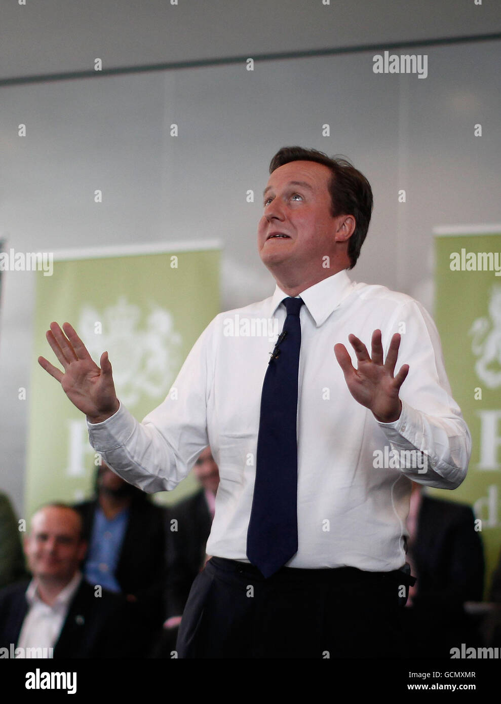 David Cameron visits north of England Stock Photo - Alamy