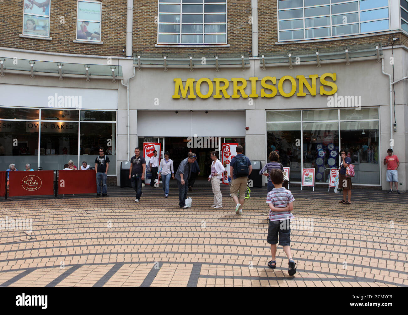 A general view of a Morrisons supermarket in Wimbledon Stock Photo - Alamy