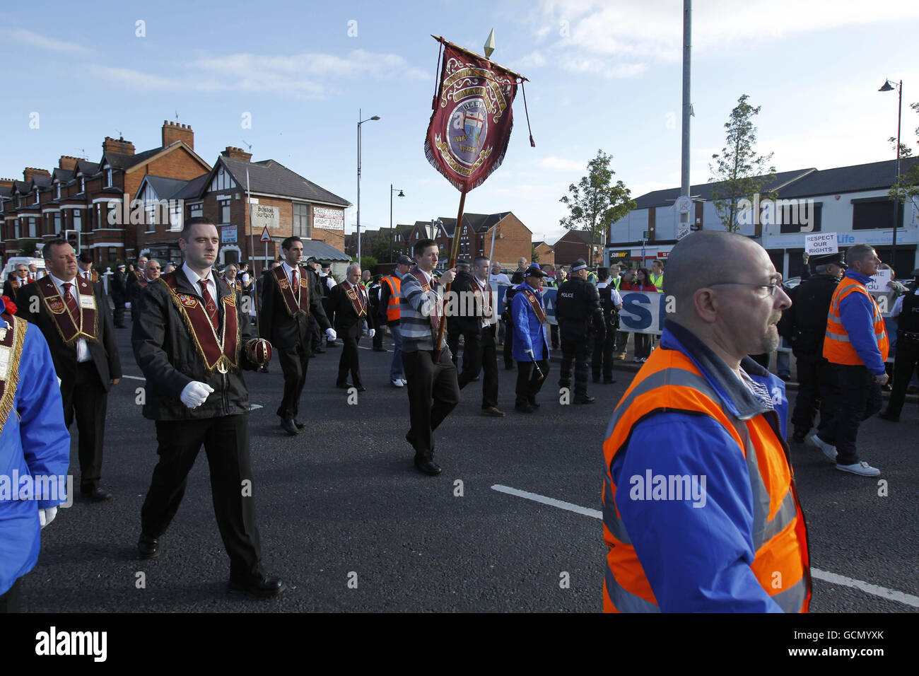 Apprentice Boys parades Stock Photo - Alamy