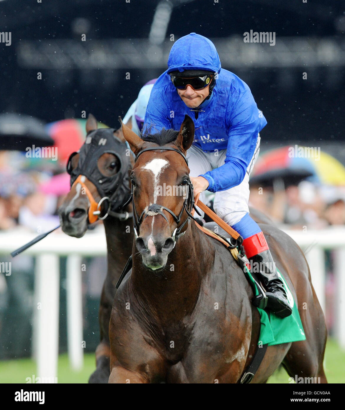 Horse Racing - Newbury Racecourse Stock Photo - Alamy