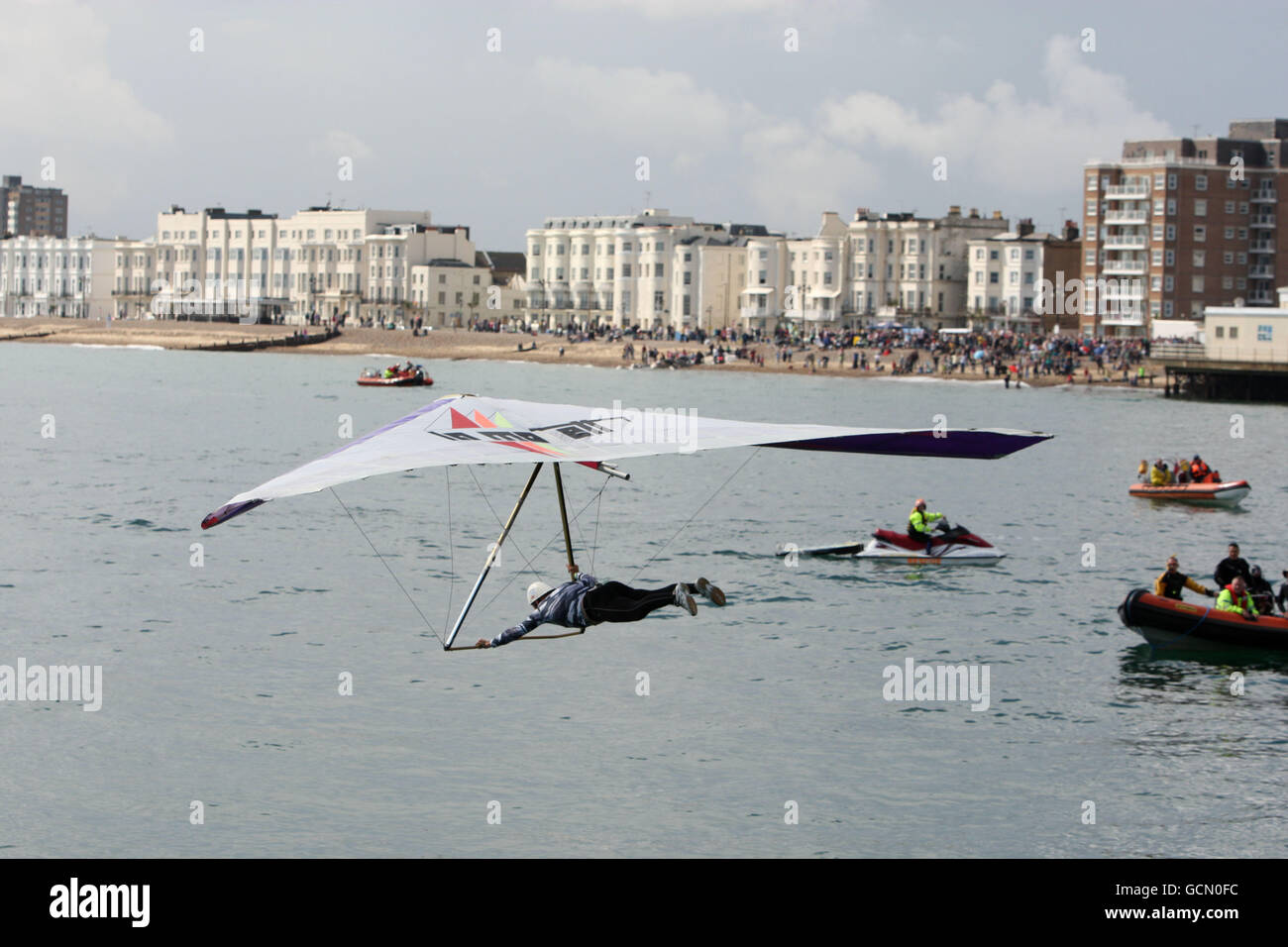 Worthing International Birdman competition Stock Photo - Alamy