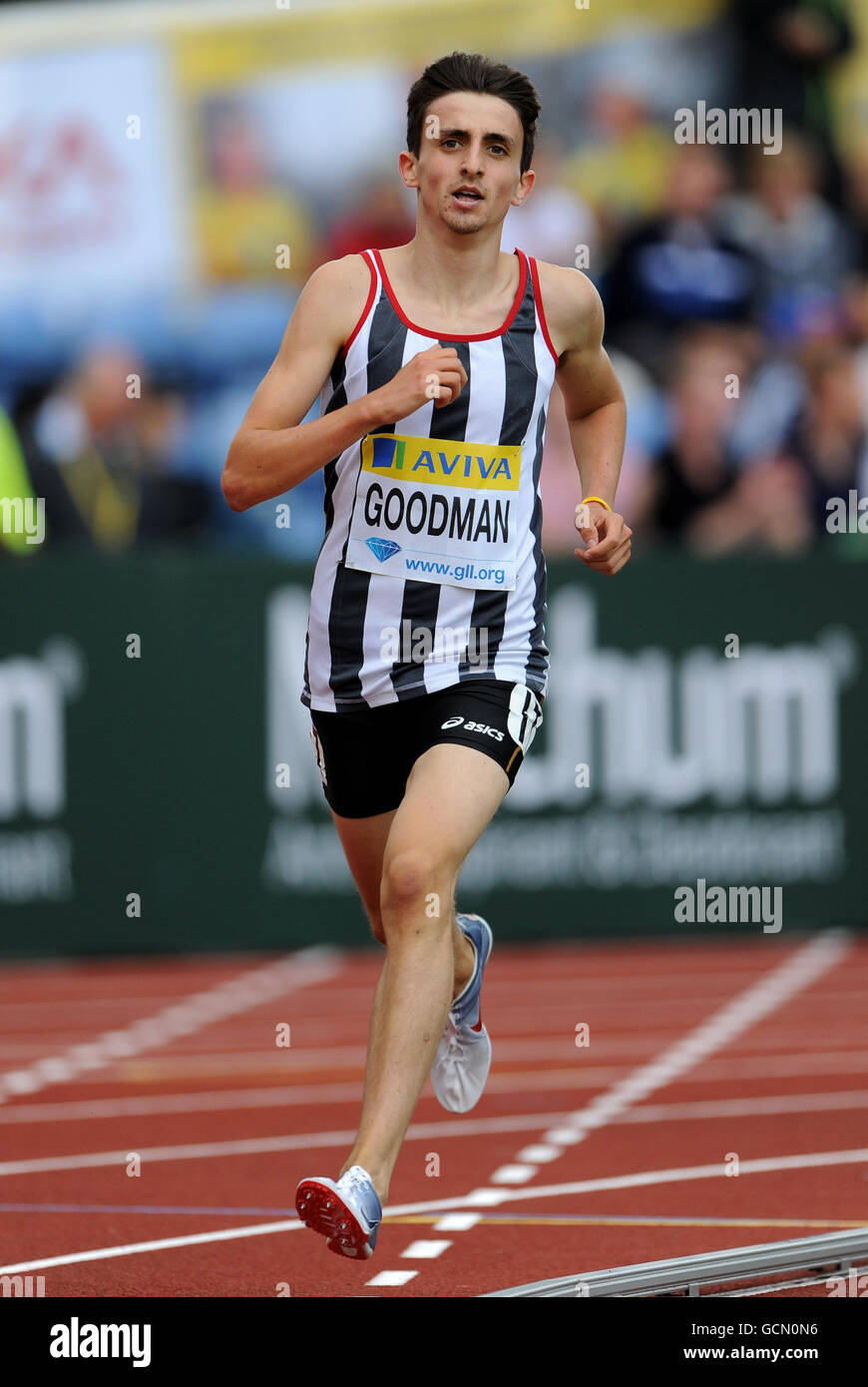 Great Britain's Richard Goodman in action during the mens 3000M Under ...