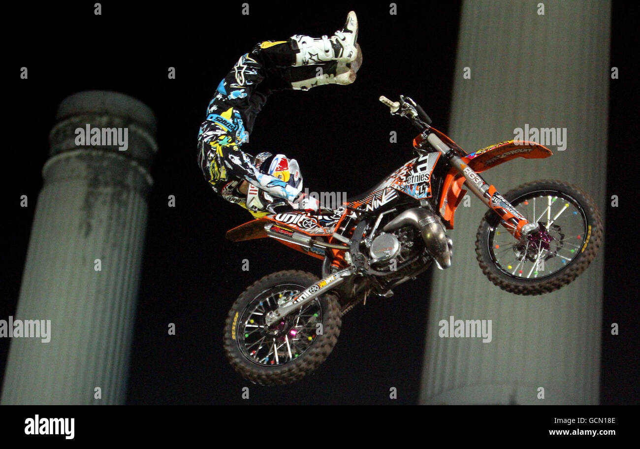 Red bull x fighters freestyle motocross hi-res stock photography and ...