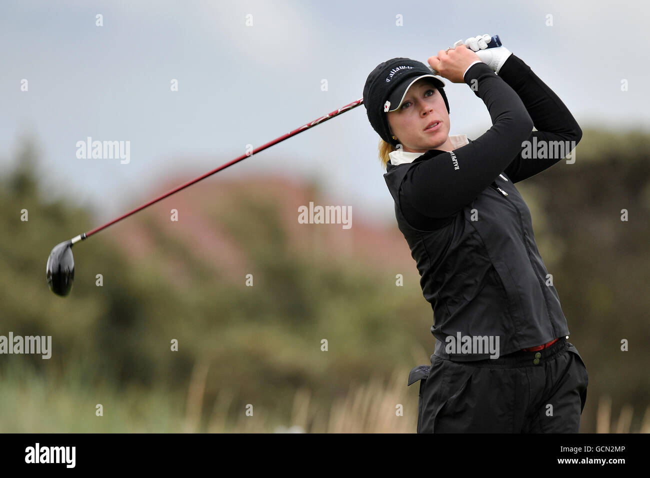 USA's Morgan Pressel during the first round of the Ricoh Women's ...