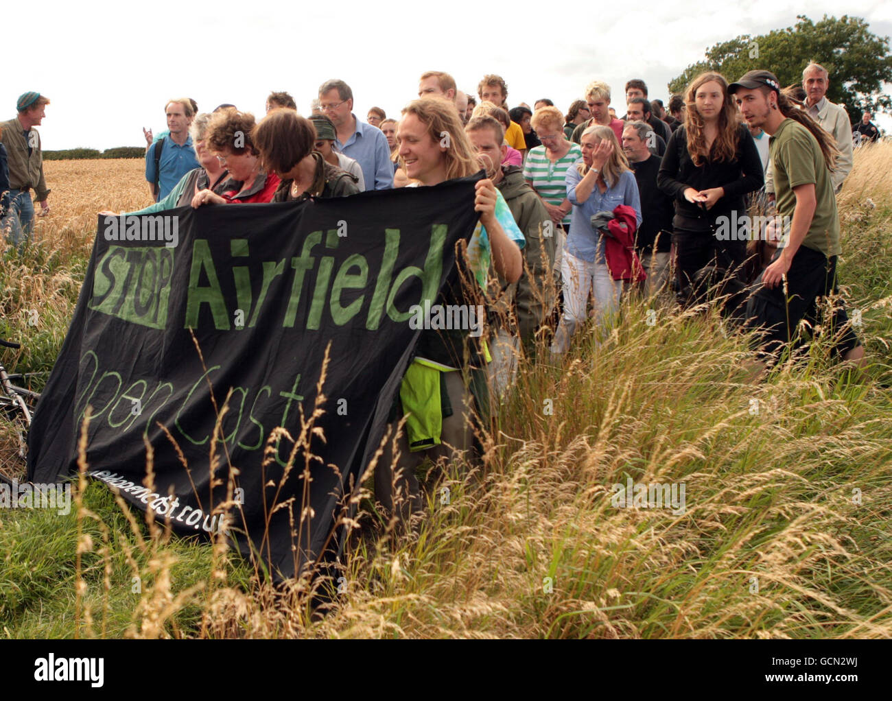 Mine protest hi-res stock photography and images - Alamy