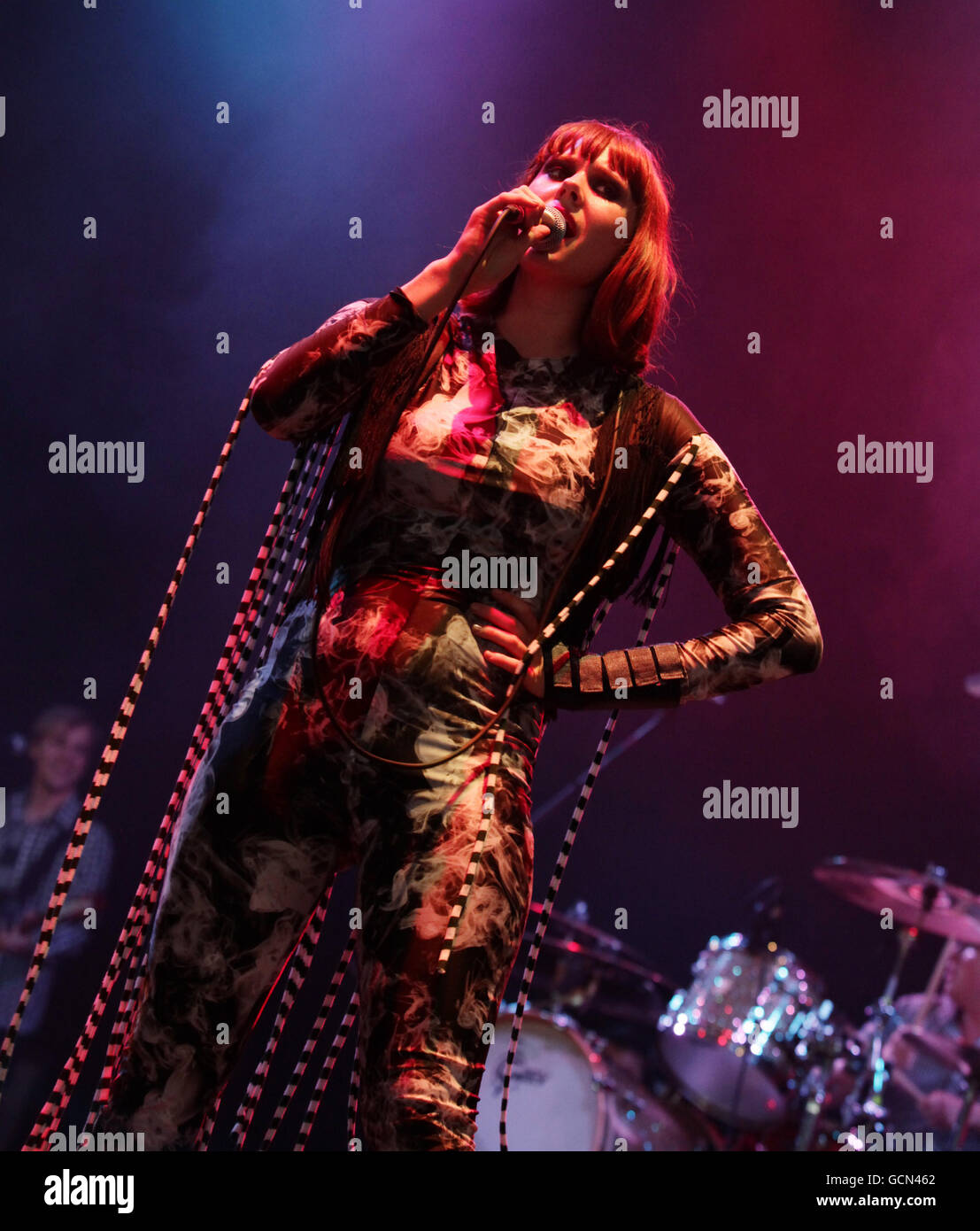 Kate Nash performing on the Nissan Juke Arena, during the V Festival at ...