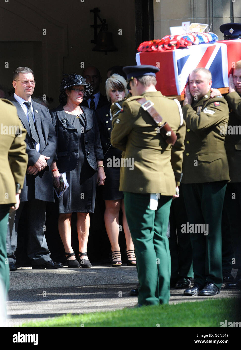 The family of corporal matthew stenton hi-res stock photography and ...