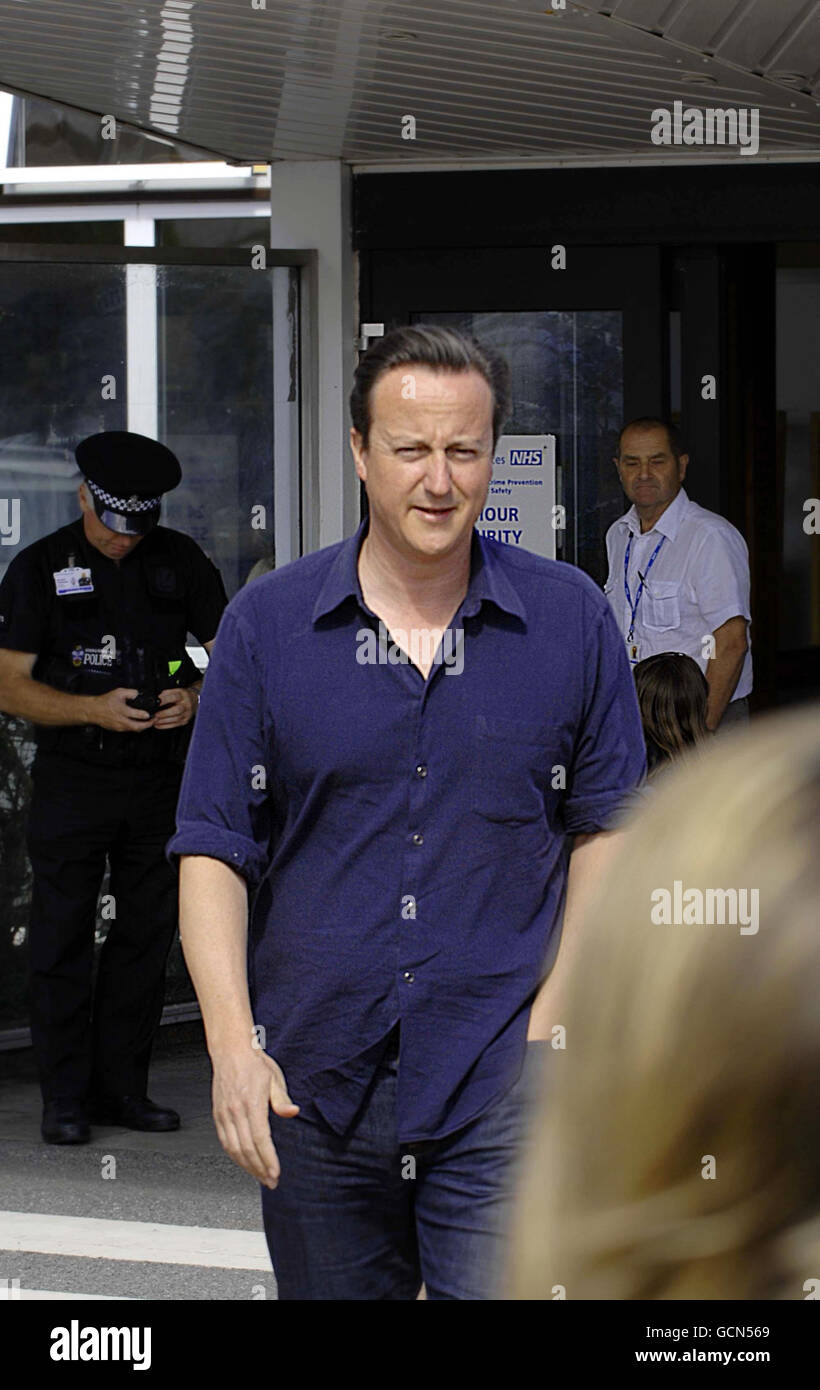 Cameron's new baby Stock Photo - Alamy