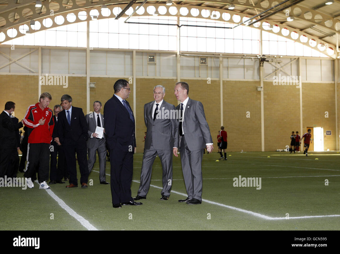 Soccer - FIFA World Cup 2018 Inspection - Rockliffe Park Stock Photo ...