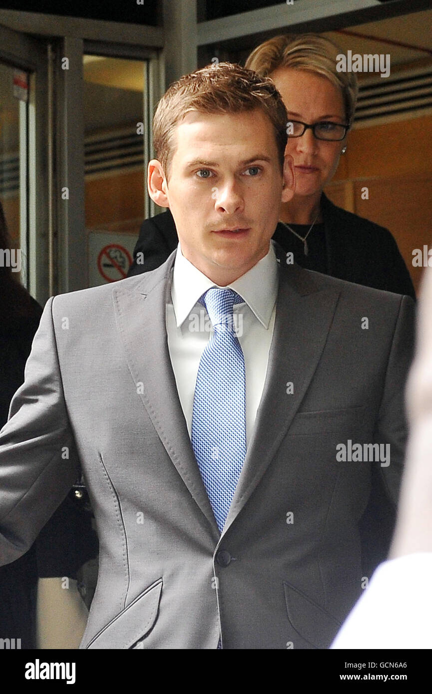 Lee Ryan in court Stock Photo - Alamy