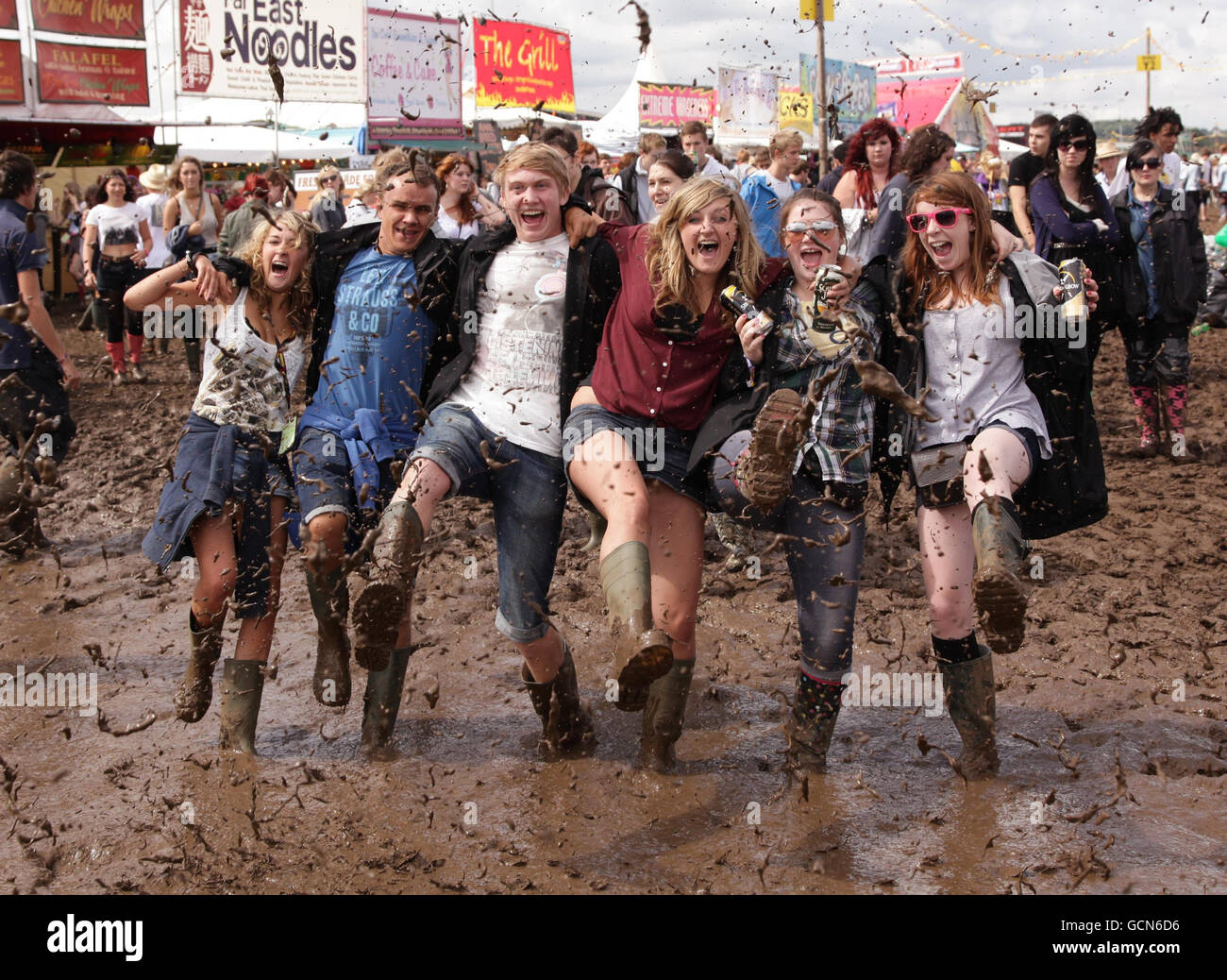 Reading Festival 2010 Stock Photo - Alamy