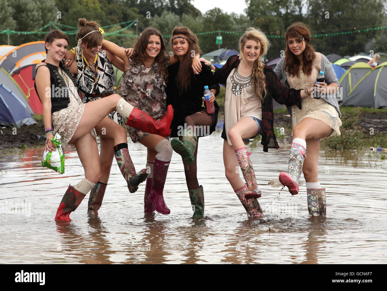 Reading Festival 2010 Stock Photo - Alamy