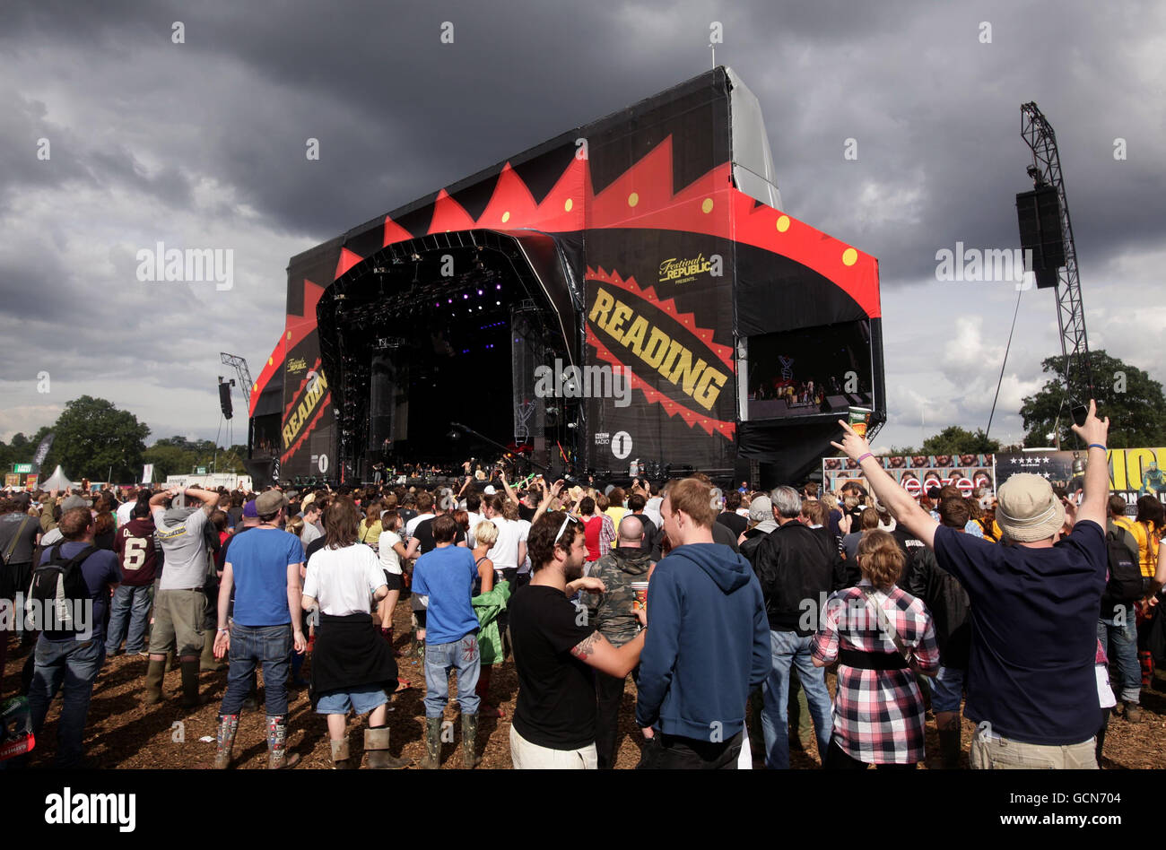 Reading Festival 2010 Stock Photo - Alamy