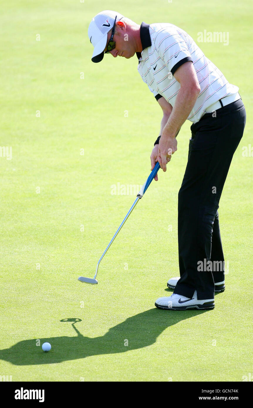 Englands simon dyson day two johnnie walker championship gleneagles hi ...