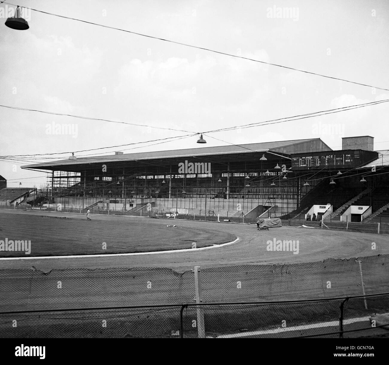 Dog Racing - Wimbledon Greyhound Stadium - London Stock Photo - Alamy