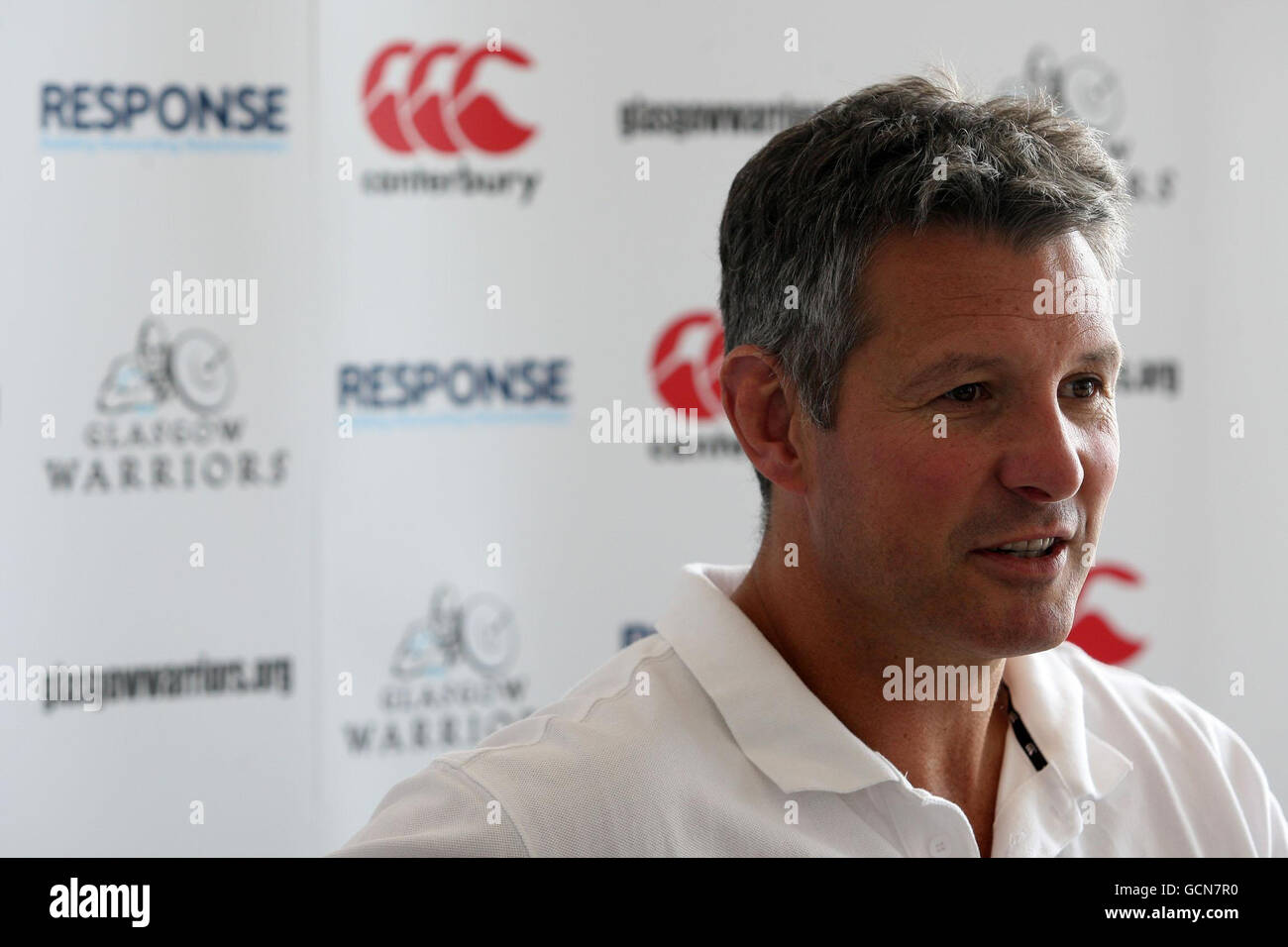 Glasgow head coach sean lineen team announcement scotstoun stadium hi ...