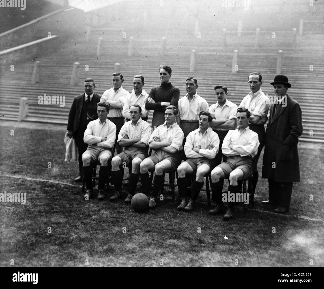 The preston north end team Stock Photo - Alamy