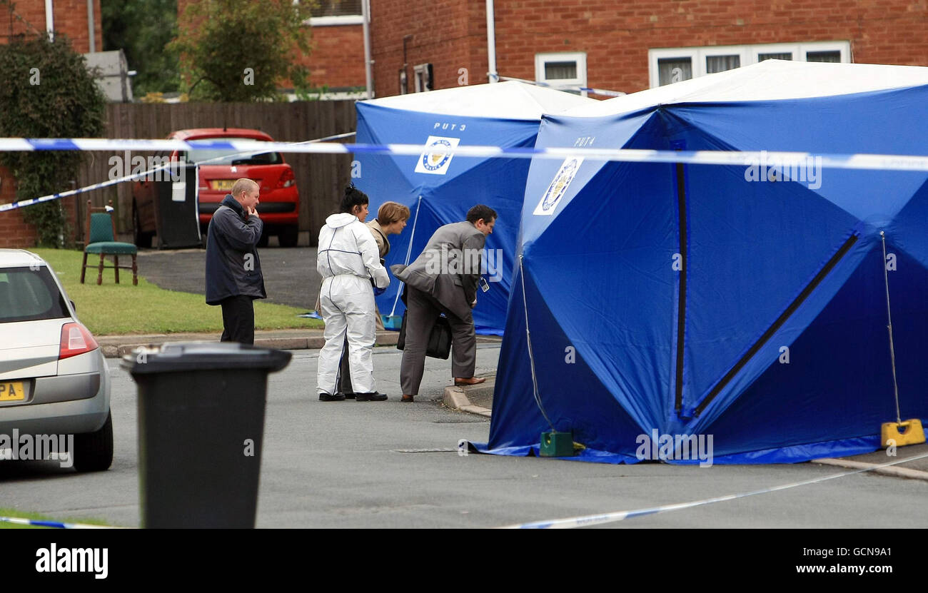 Wolverhampton murder inquiry Stock Photo - Alamy