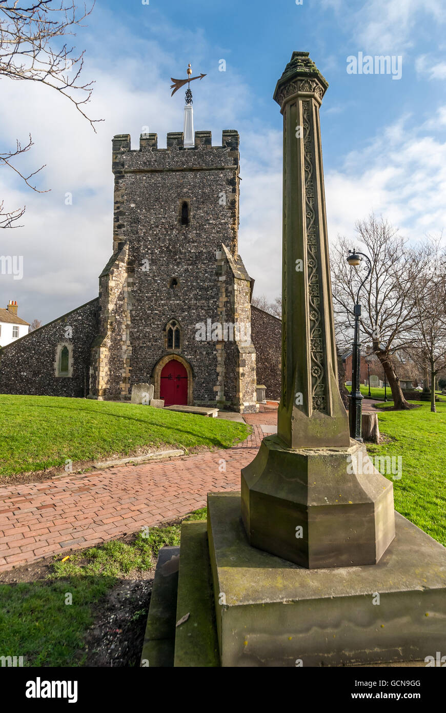 The Church of St Nicholas, the oldest surviving building in Brighton ...
