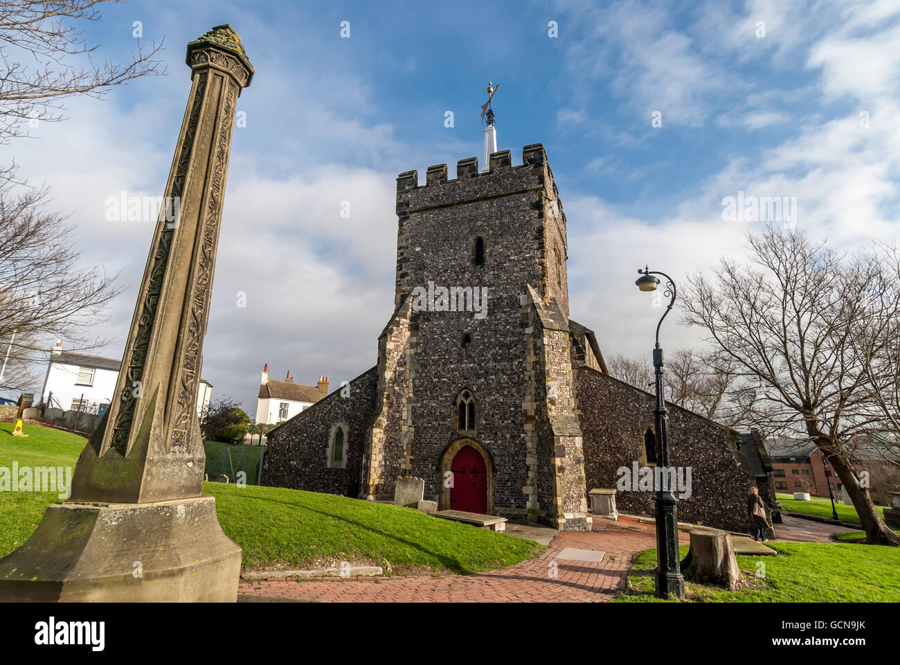 The Church of St Nicholas, the oldest surviving building in Brighton ...