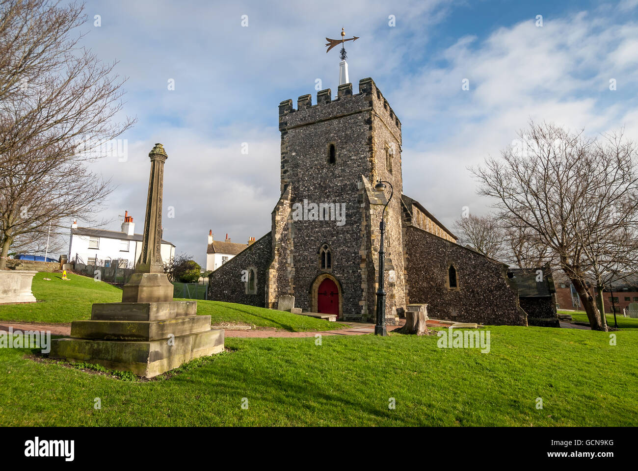 The Church of St Nicholas, the oldest surviving building in Brighton ...