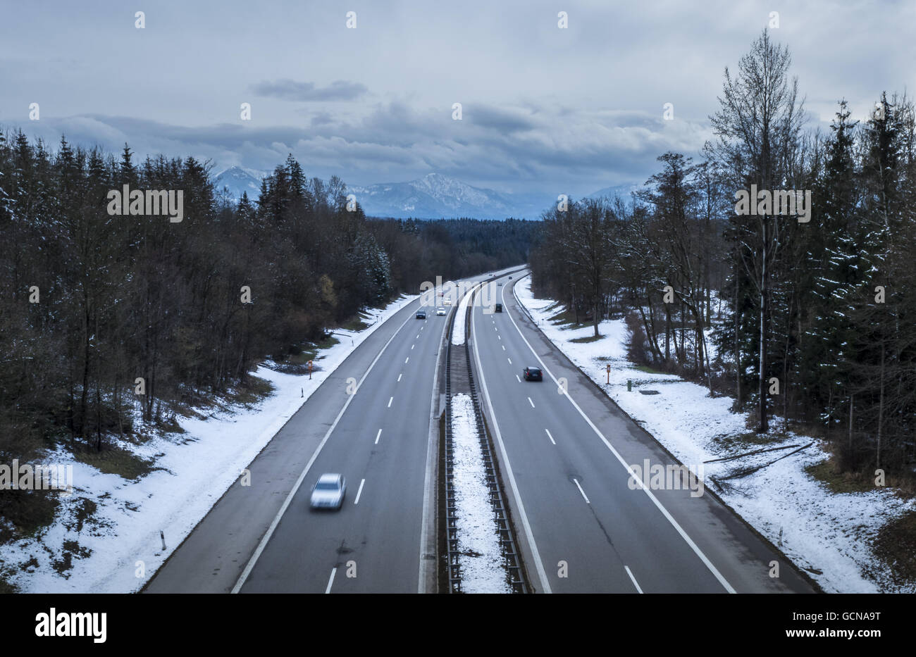 A95 road hi-res stock photography and images - Alamy