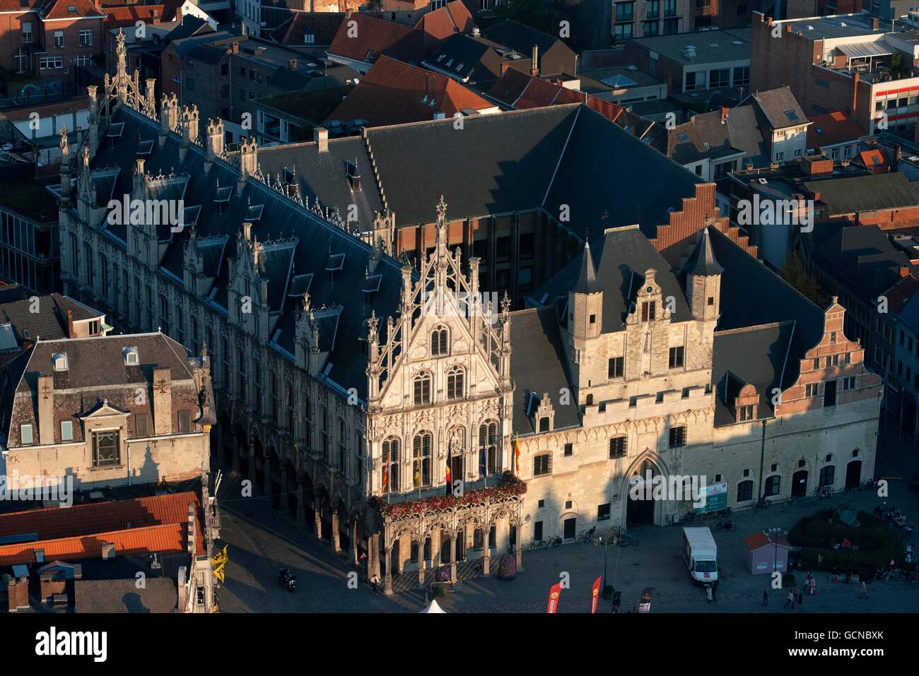 Stadhuis (Town Hall) and Palace of the Great Council in the Grote Markt ...