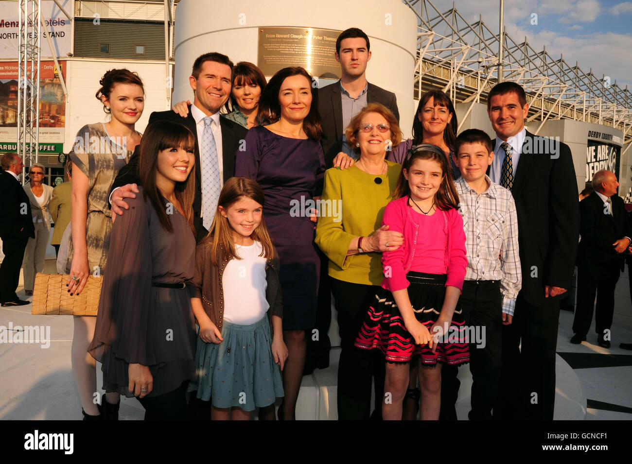 Brian clough and family hi-res stock photography and images - Alamy