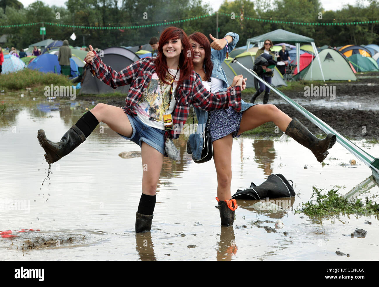 Reading Festival 2010 Stock Photo - Alamy