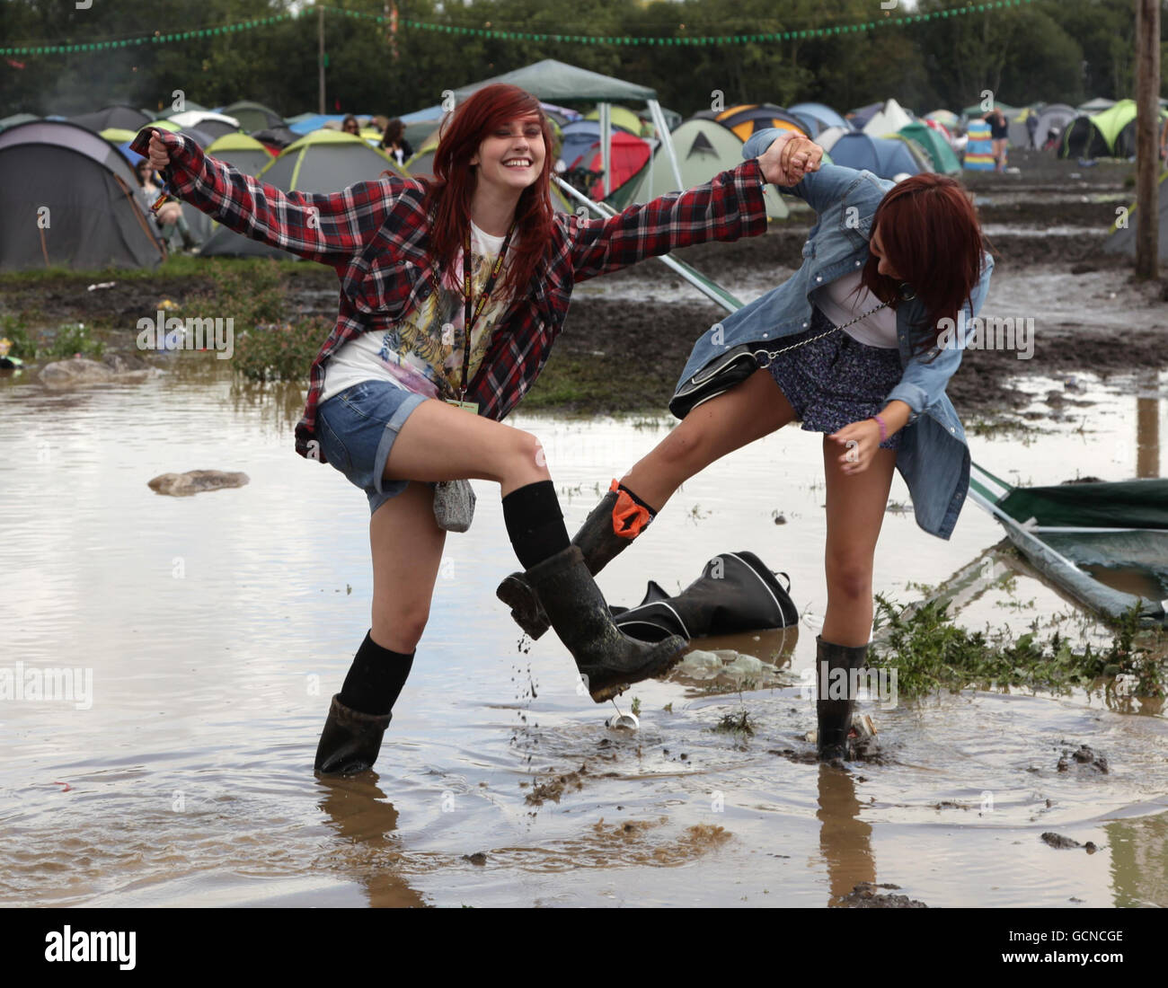Reading Festival 2010 Stock Photo - Alamy