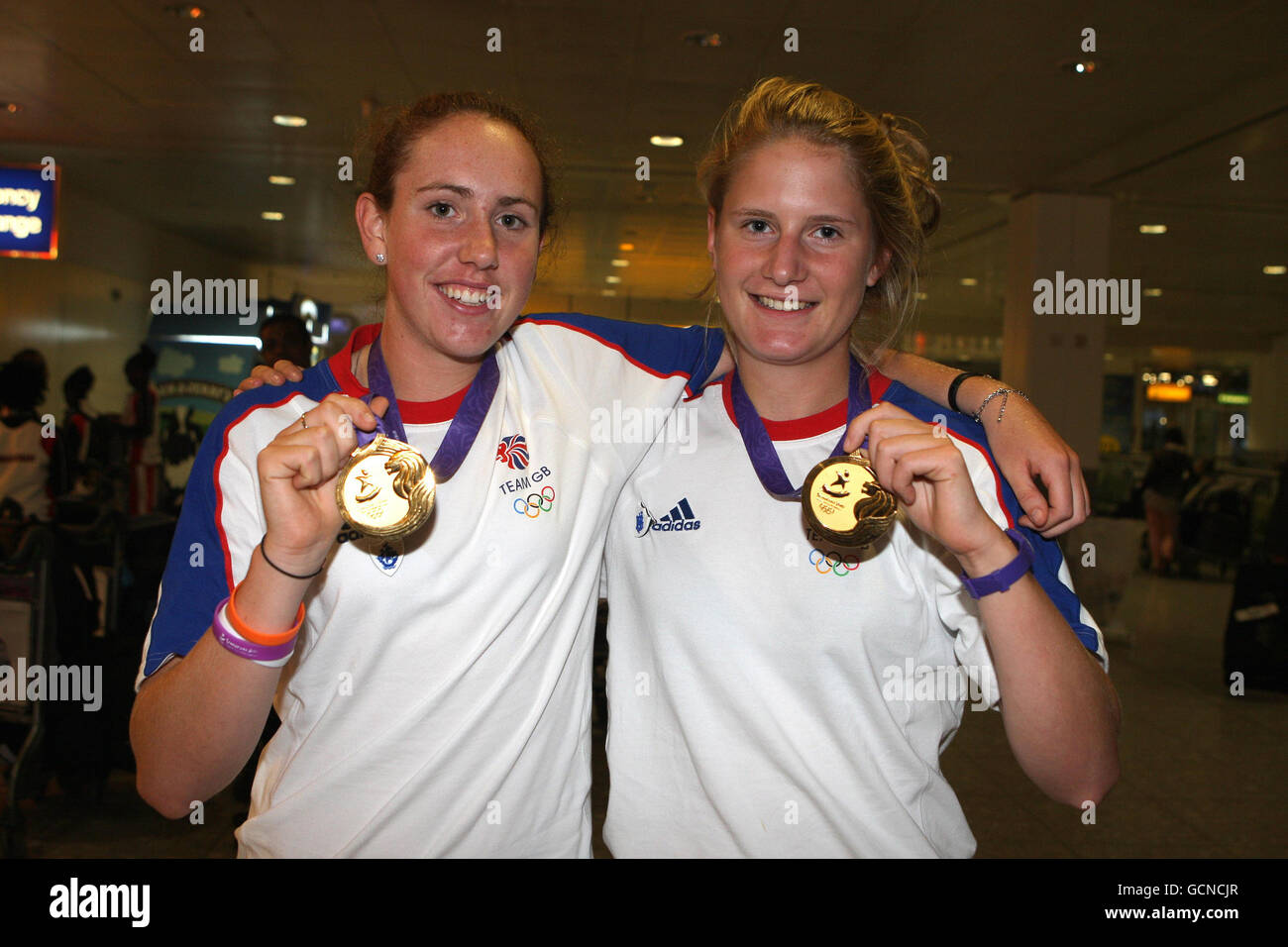 Great Britain's Youth Olympics Rowing Gold Medal winners Georgia Howard ...