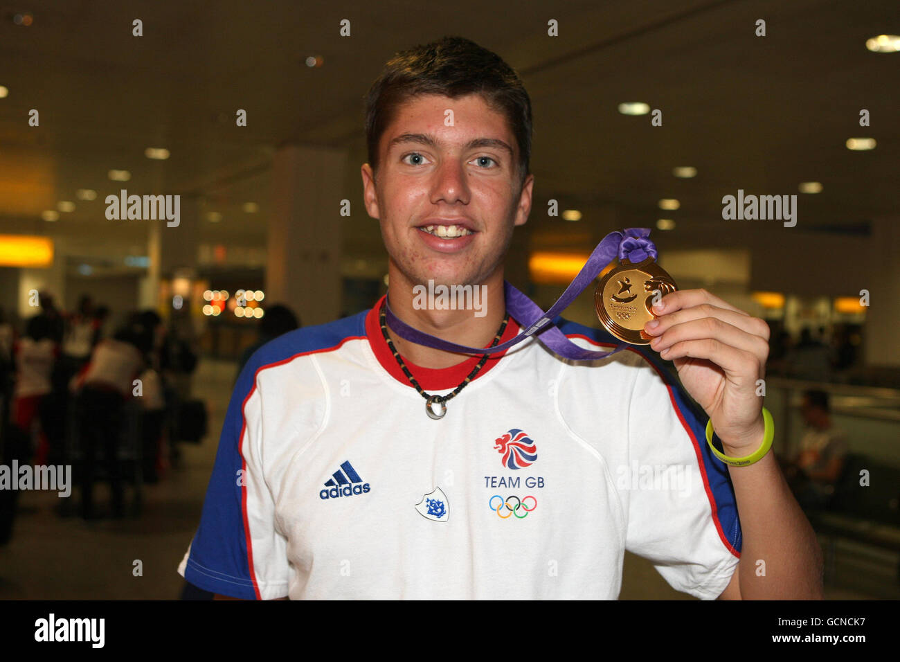 Great Britain's Youth Olympics Tennis Gold Medal winner Oliver Golding ...