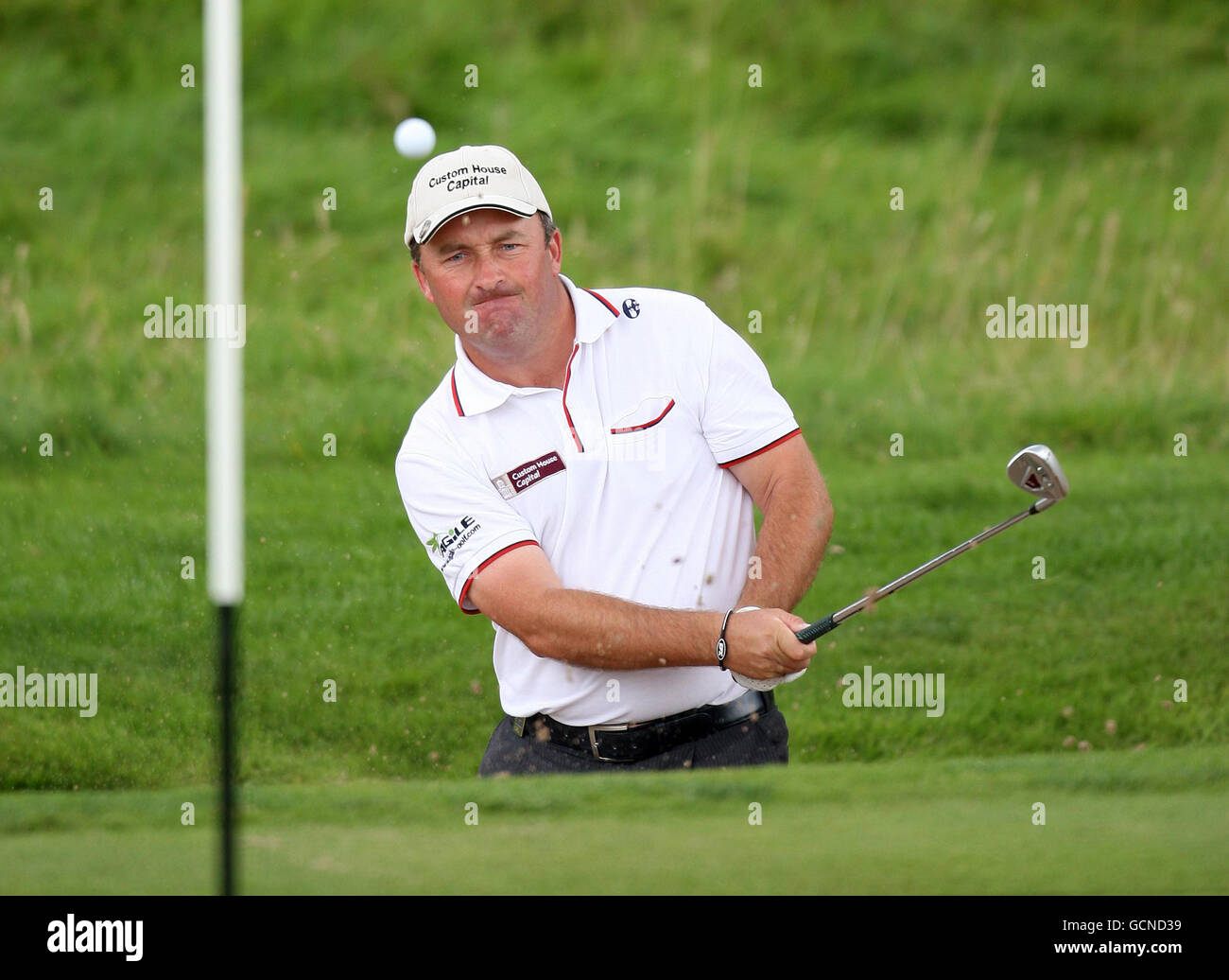 Ireland's Damien McGrane during day three of the Johnnie Walker ...