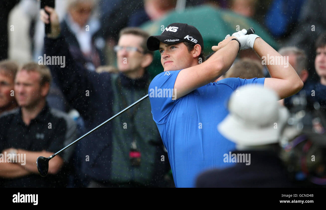 England's Gary Boyd during day three of the Johnnie Walker Championship ...