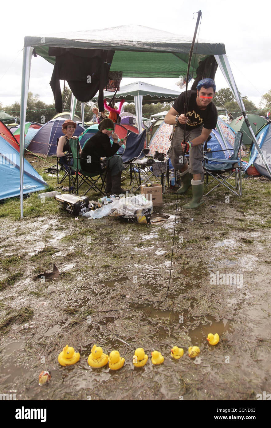 Reading Festival 2010 Stock Photo - Alamy