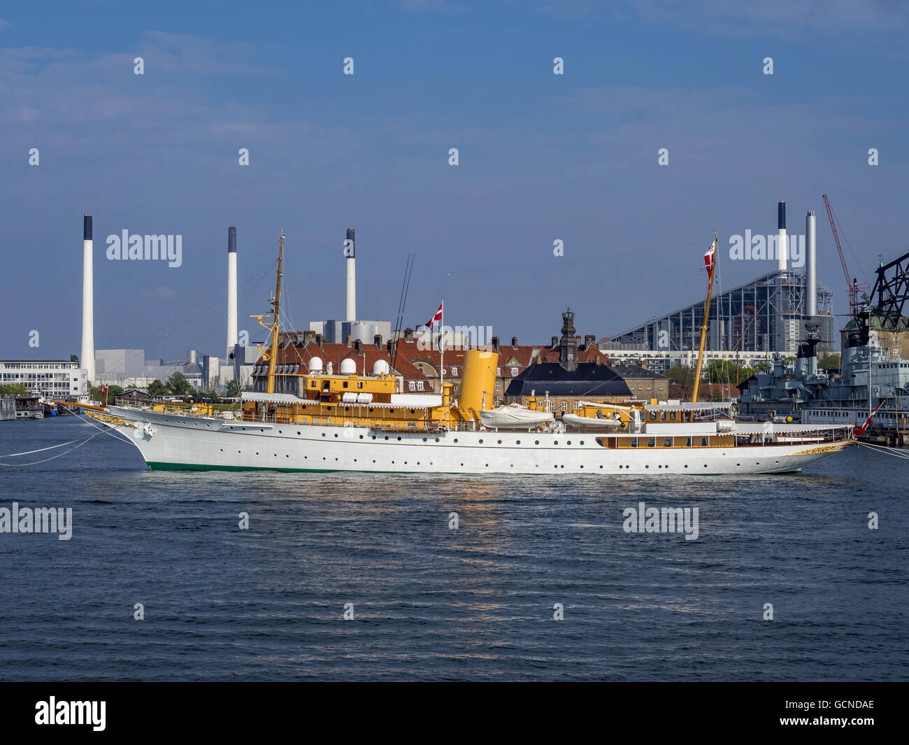 Danish royal yacht dannebrog hi-res stock photography and images - Alamy