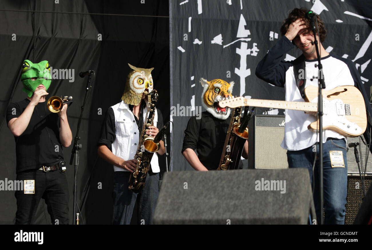 Reading Festival 2010 Stock Photo - Alamy
