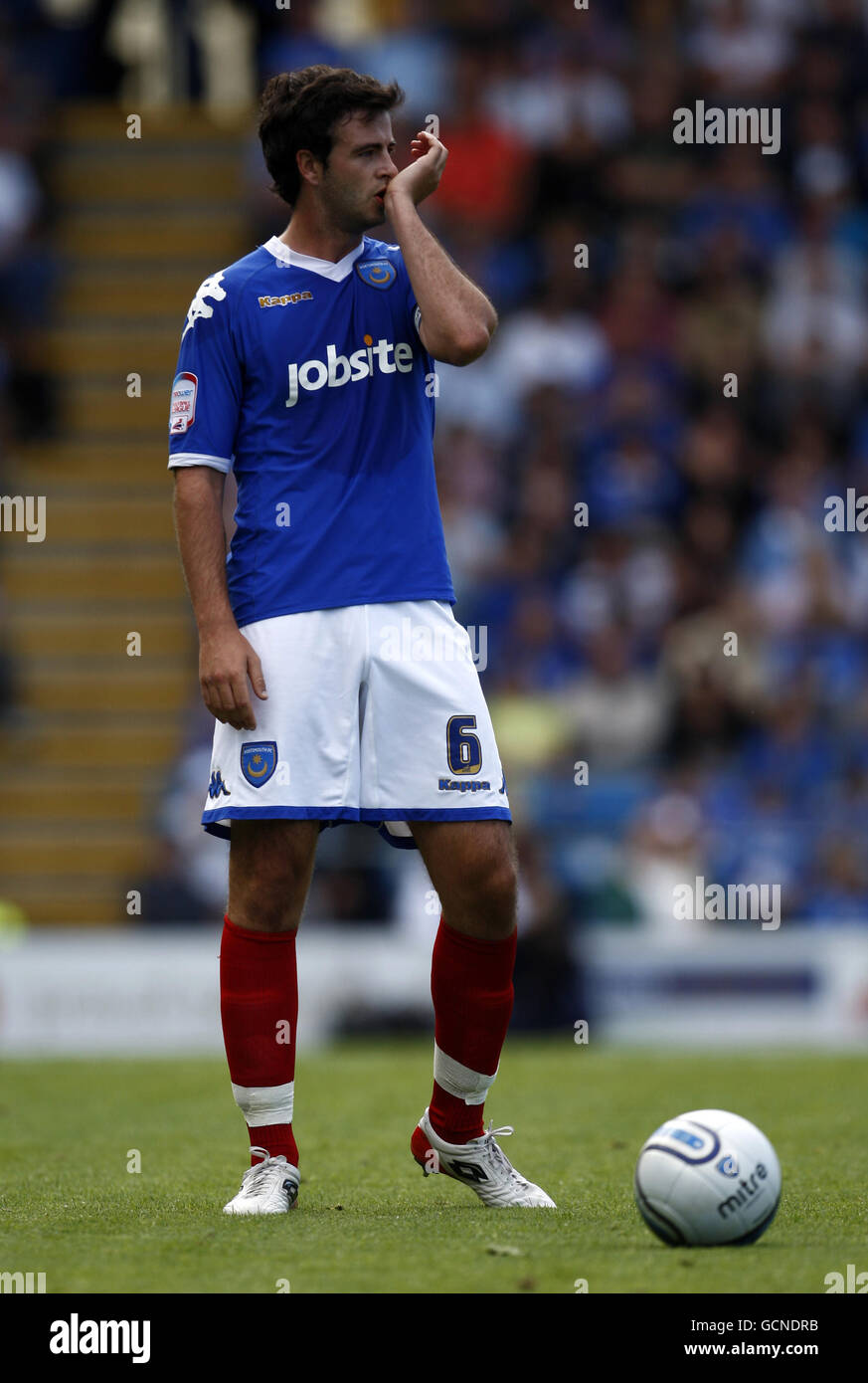 Portsmouths marc wilson during the championship match at fratton park ...