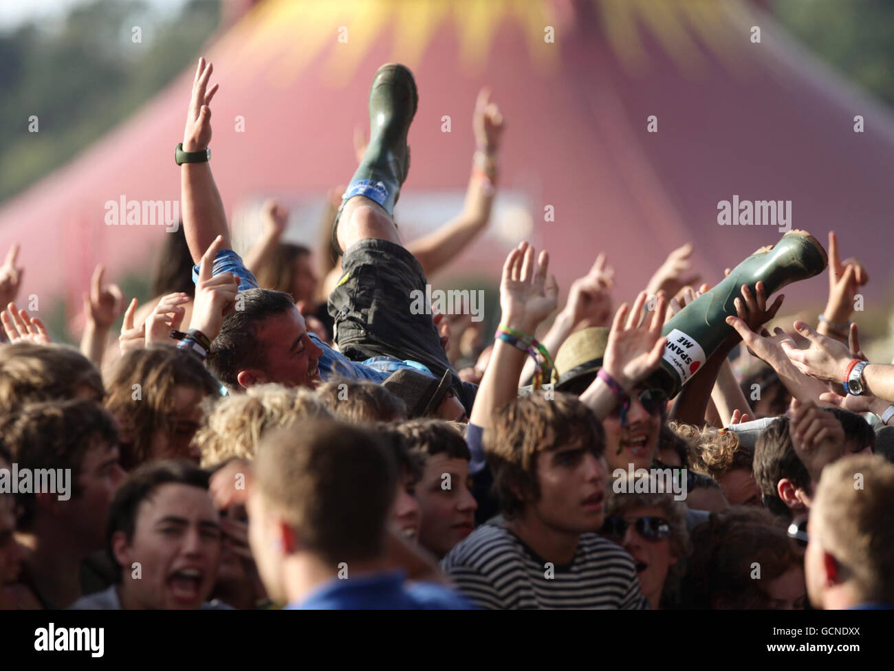 Reading Festival 2010 Stock Photo - Alamy