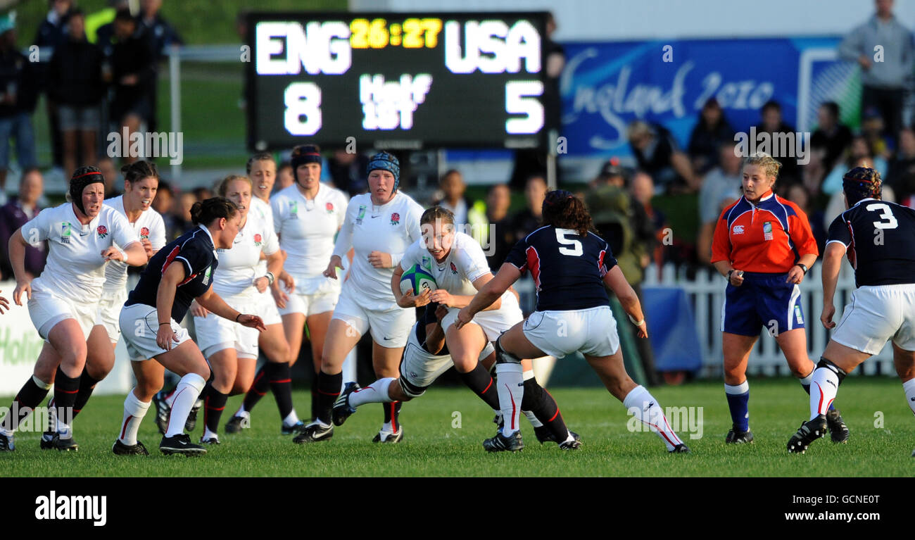 Rugby Union - Women's World Cup - Pool B - England v USA - Surrey ...