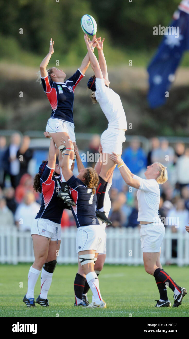 Rugby Union - Women's World Cup - Pool B - England v USA - Surrey ...