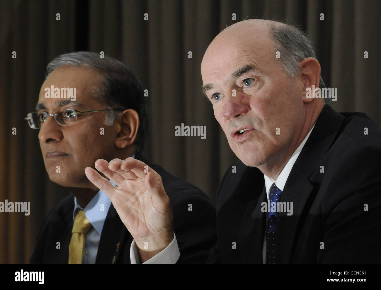 ICC chief executive Haroon Lorgat (left) and ICC anti-corruption and ...