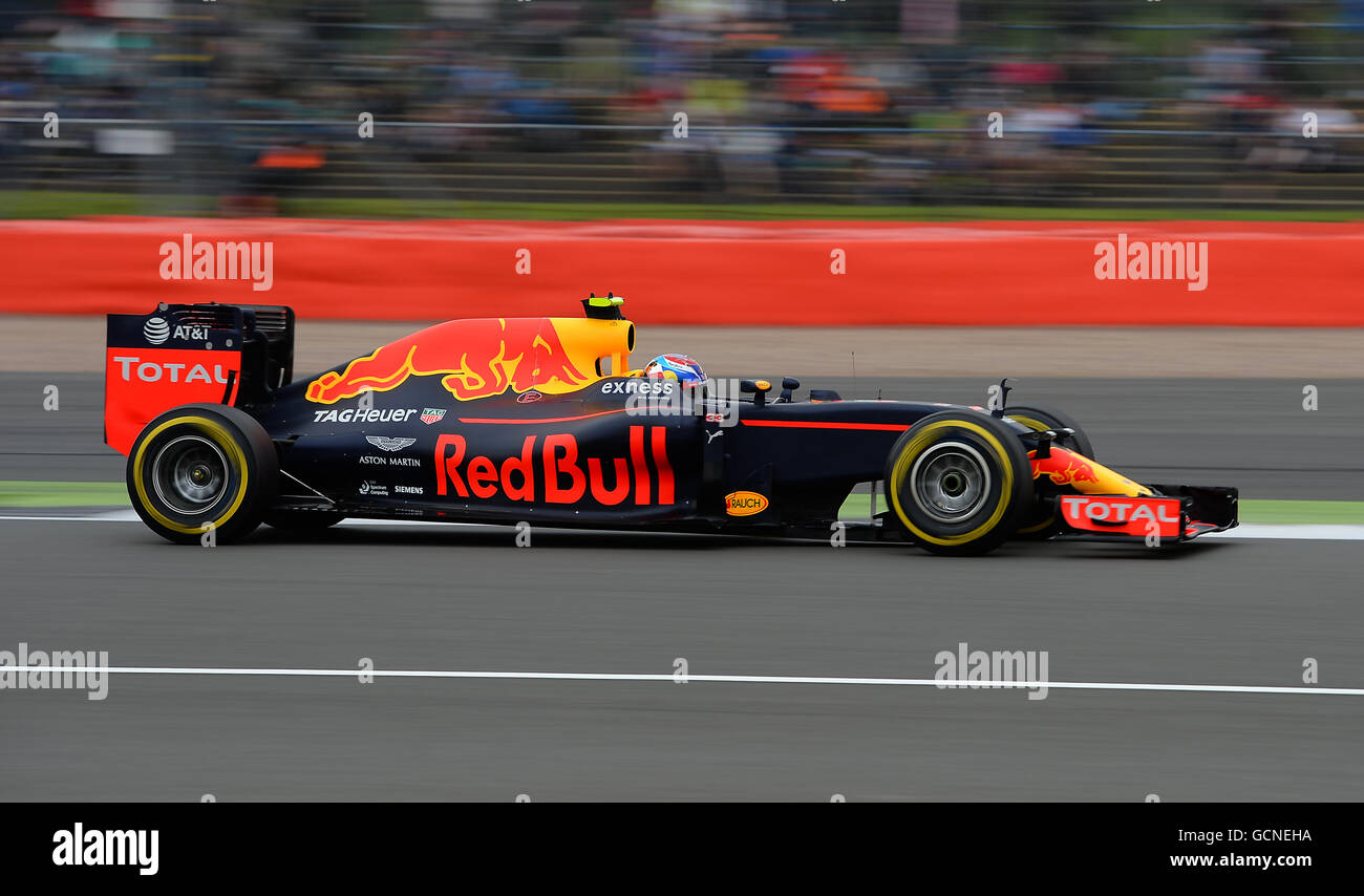 Red Bull Racing's Max Verstappen during third practice for the 2016 ...