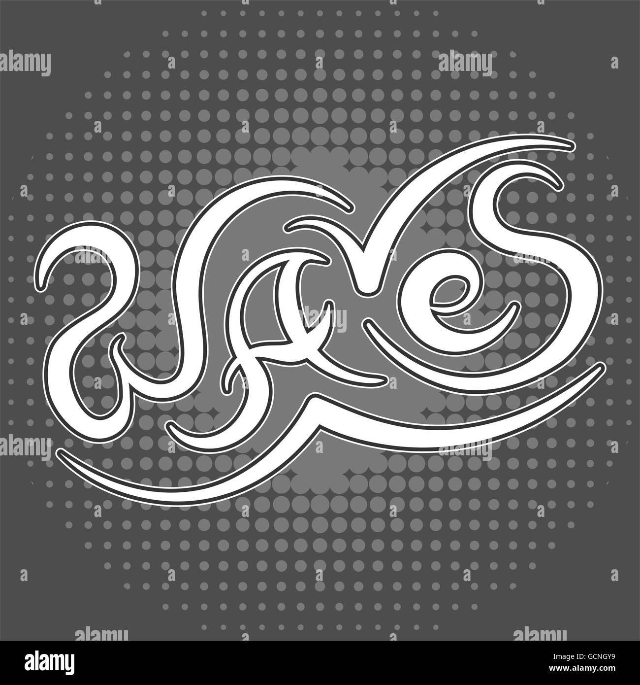 Waves vector background Stock Vector Image & Art - Alamy