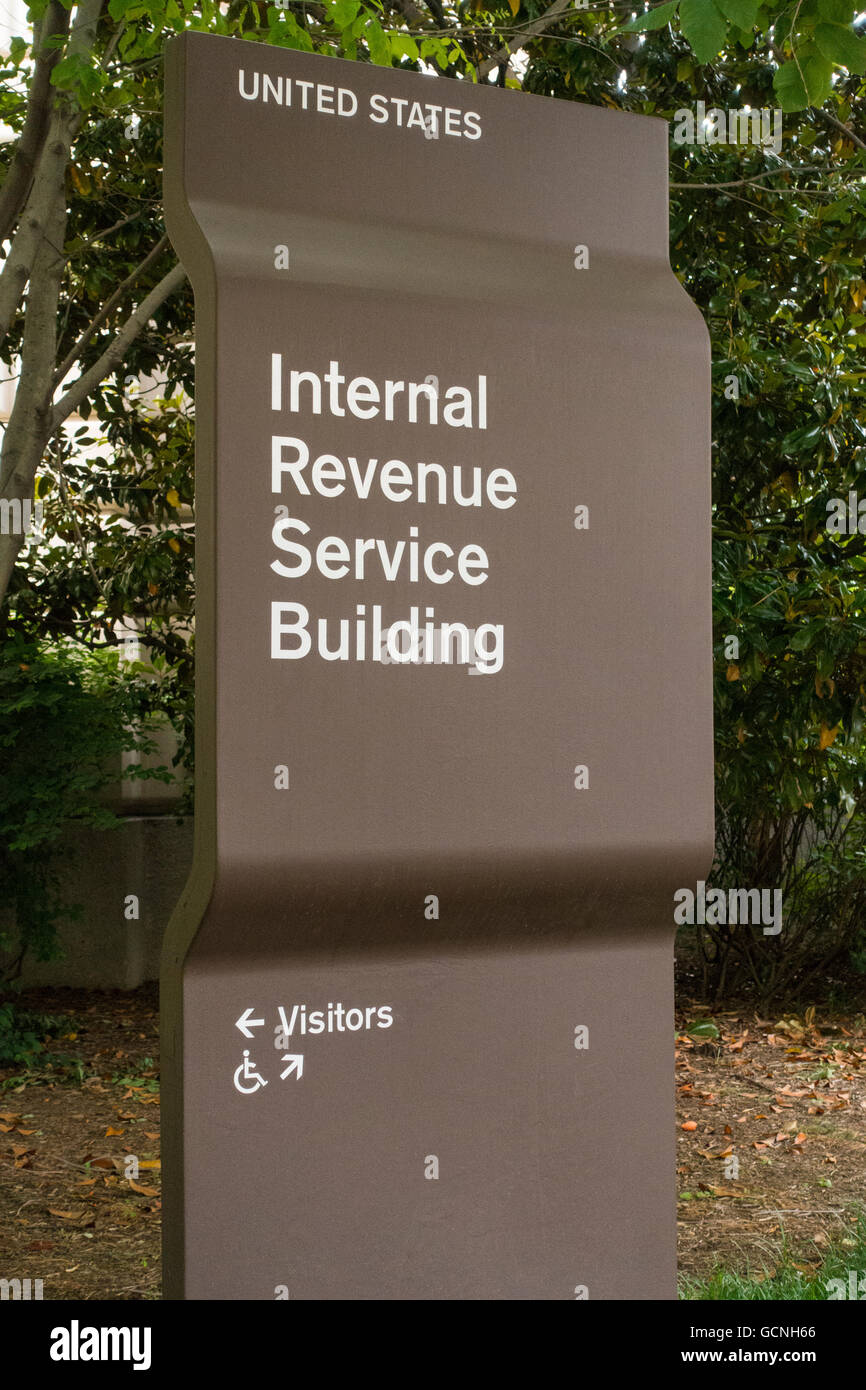 Internal Revenue Service building Washington DC Stock Photo - Alamy