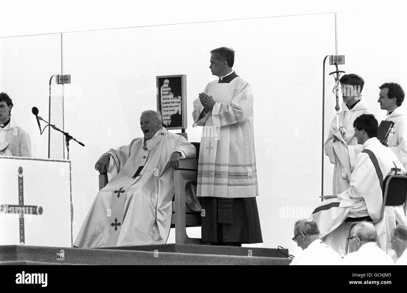 Religion - Pope John Paul II Visit to Britain - Heaton Park ...